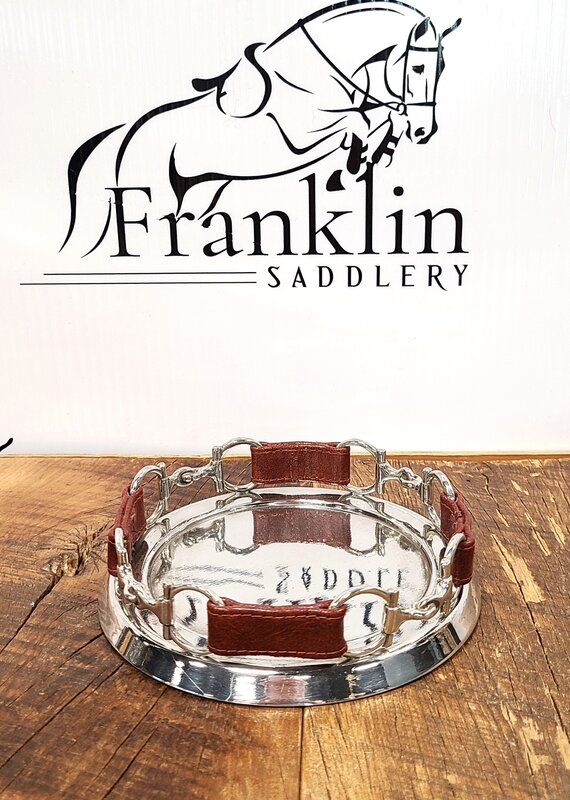Equestrian Horse Bit Leather Ice Box - Franklin Saddlery