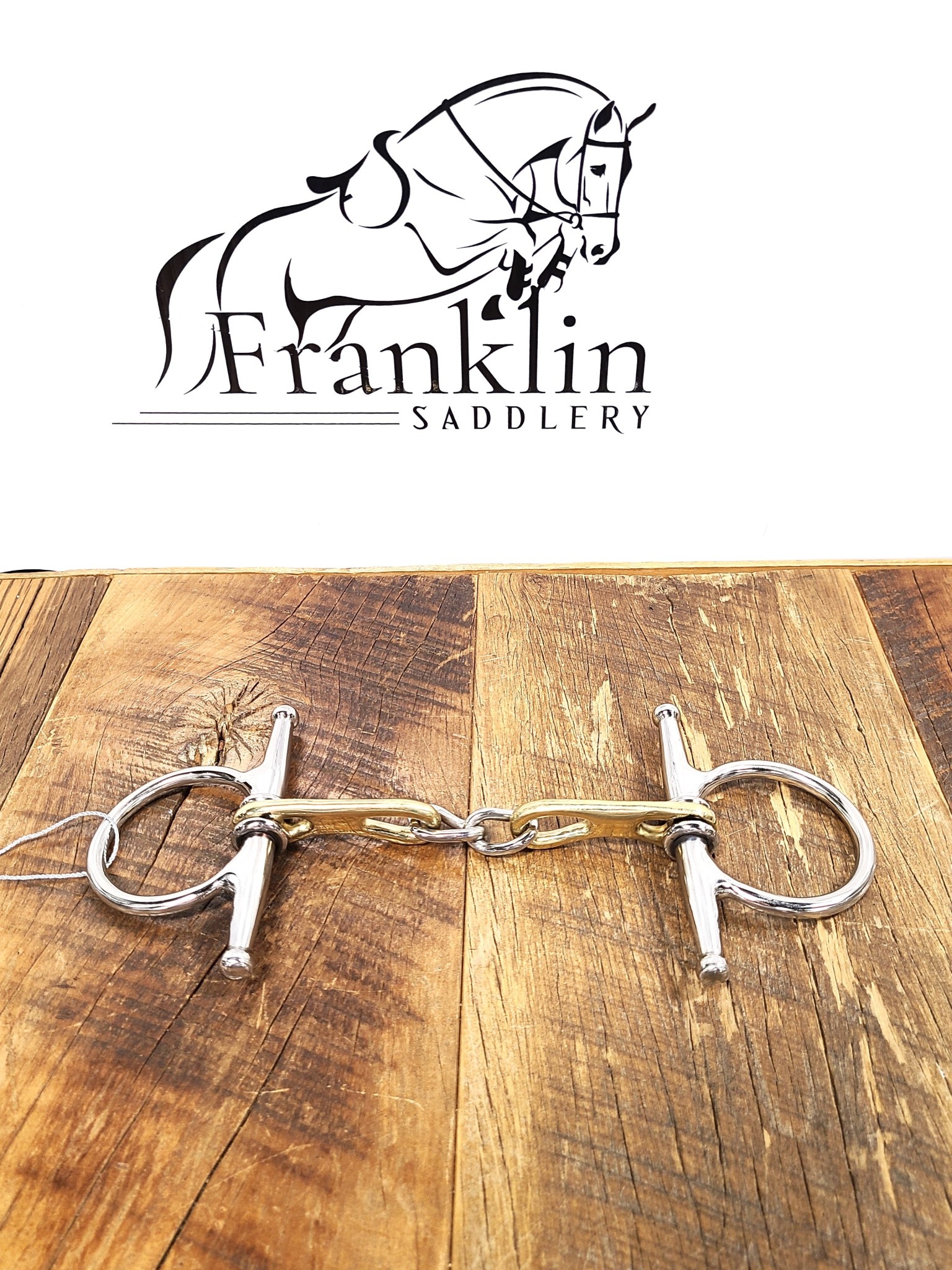 Pro Series Derby Full Cheek Snaffle Bit 4.5" - Franklin Saddlery