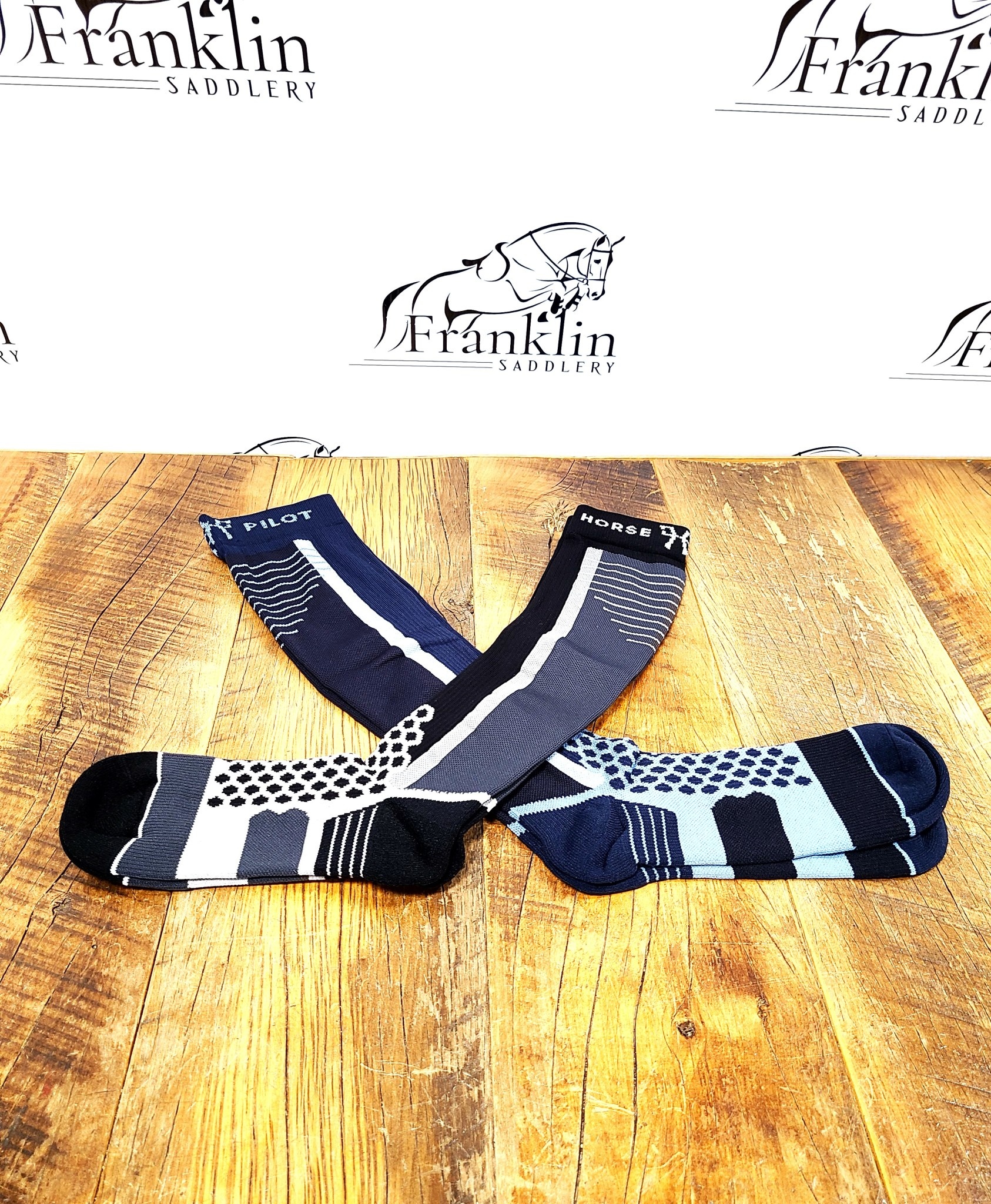 Horse Pilot Compression Socks - Franklin Saddlery