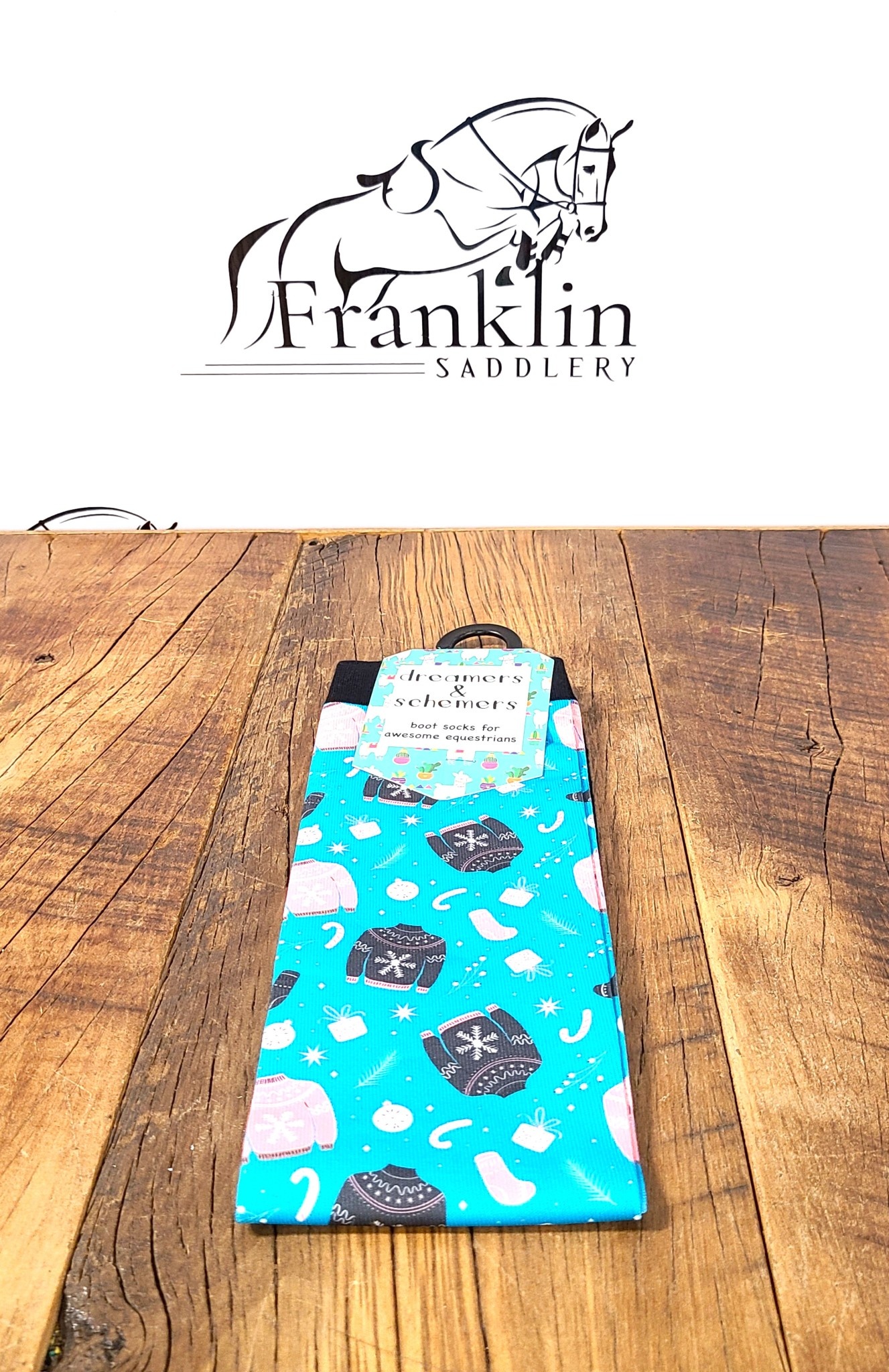 Dreamers And Schemers Cozy Pair And A Spare Boot Socks - Franklin Saddlery
