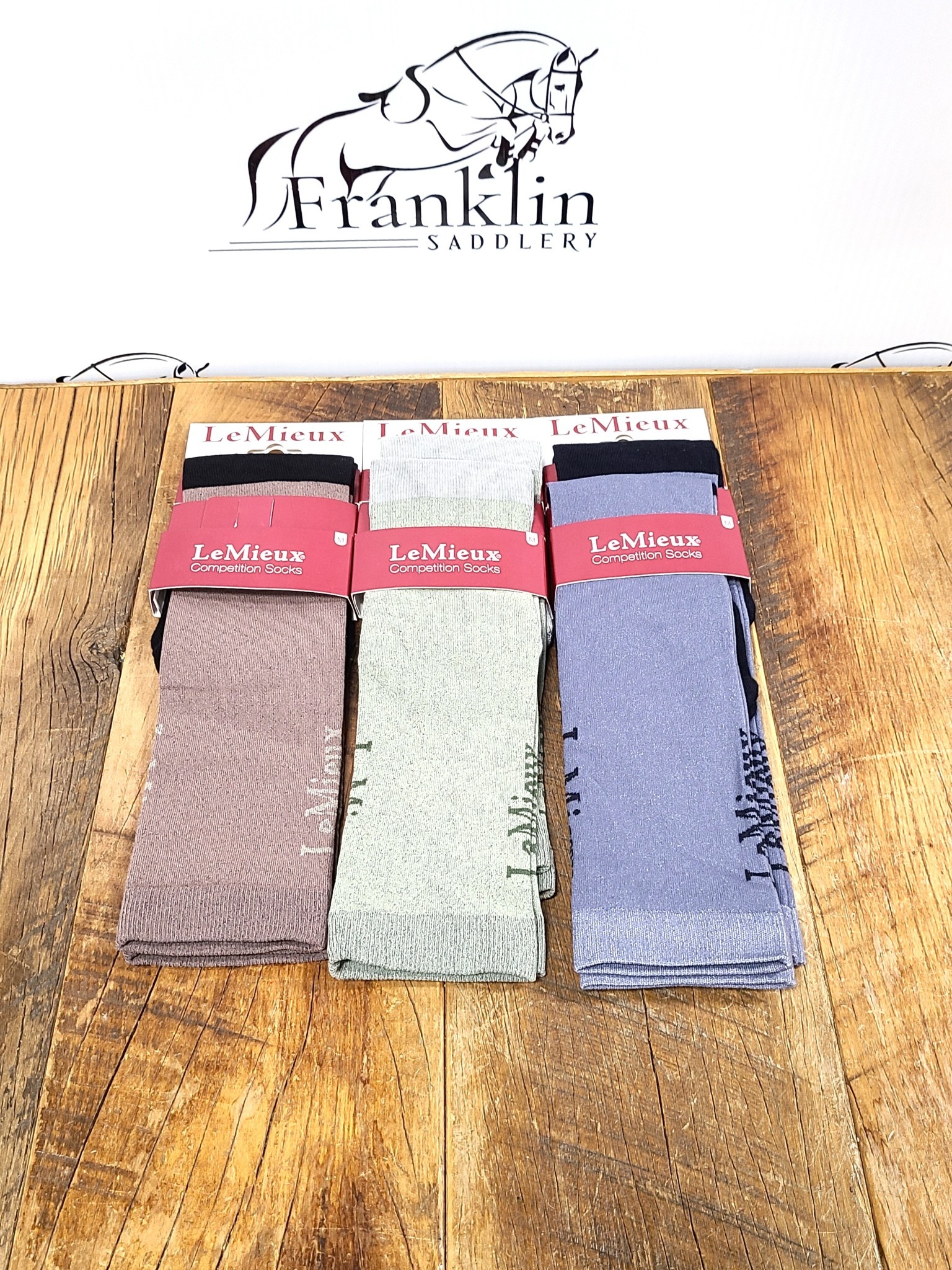 LeMieux Competition Socks 2 Pack - Franklin Saddlery