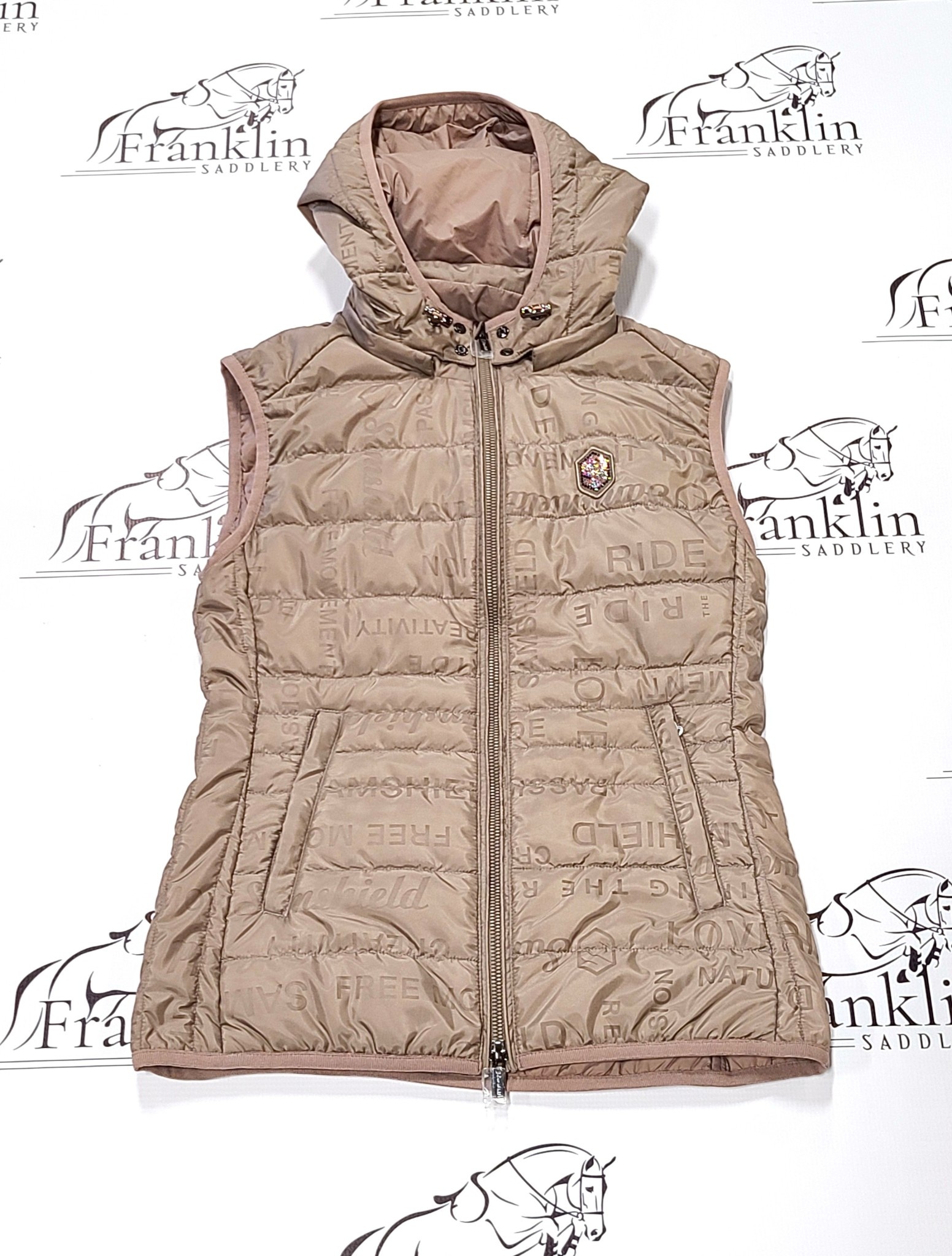 Samshield Women's Alta Badia Puffer Vest Vintage Rose - Franklin Saddlery