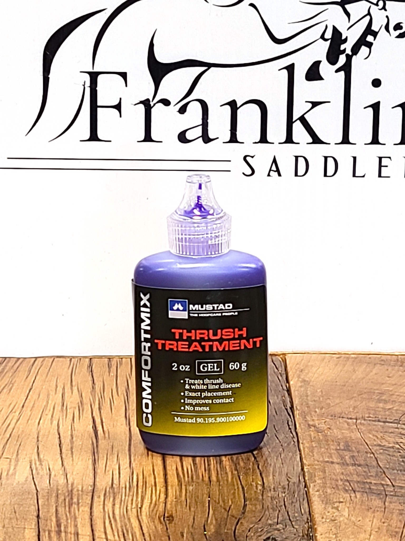 Mustad Thrush Treatment Gel 2 OZ - Franklin Saddlery