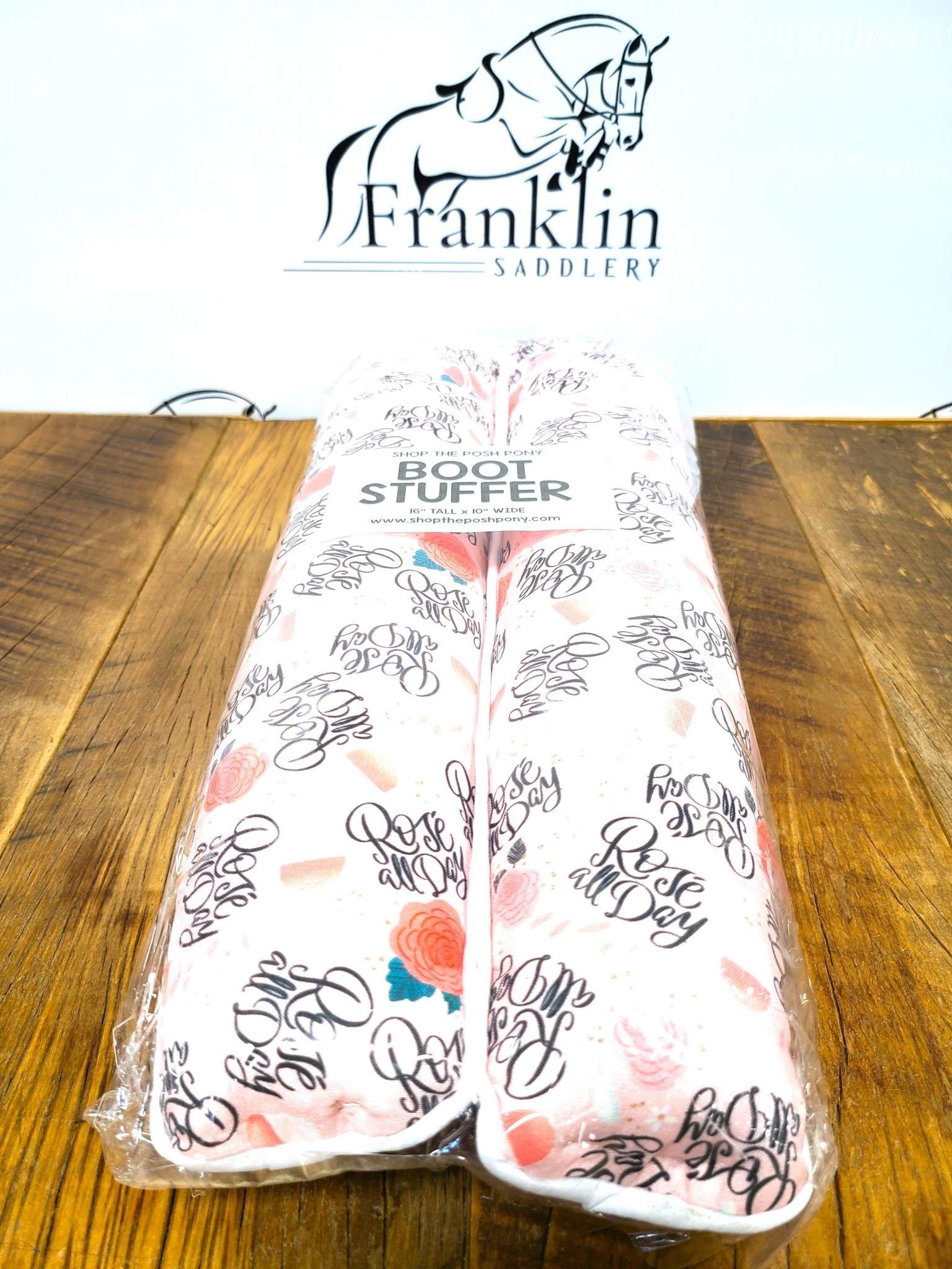 The Posh Pony Boot Stuffers Rose All Day - Franklin Saddlery