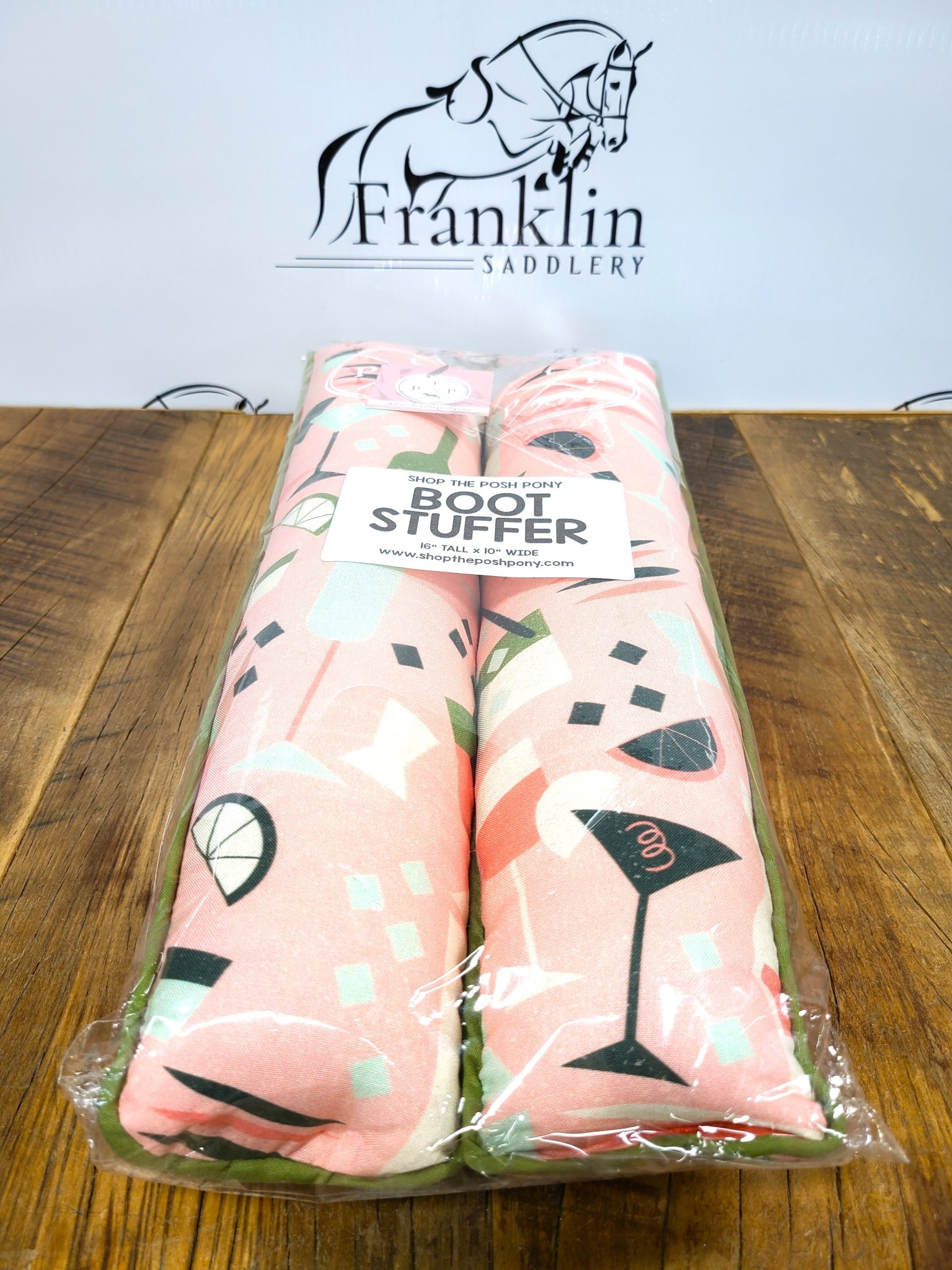 The Posh Pony Boot Stuffers Bar Cart - Franklin Saddlery