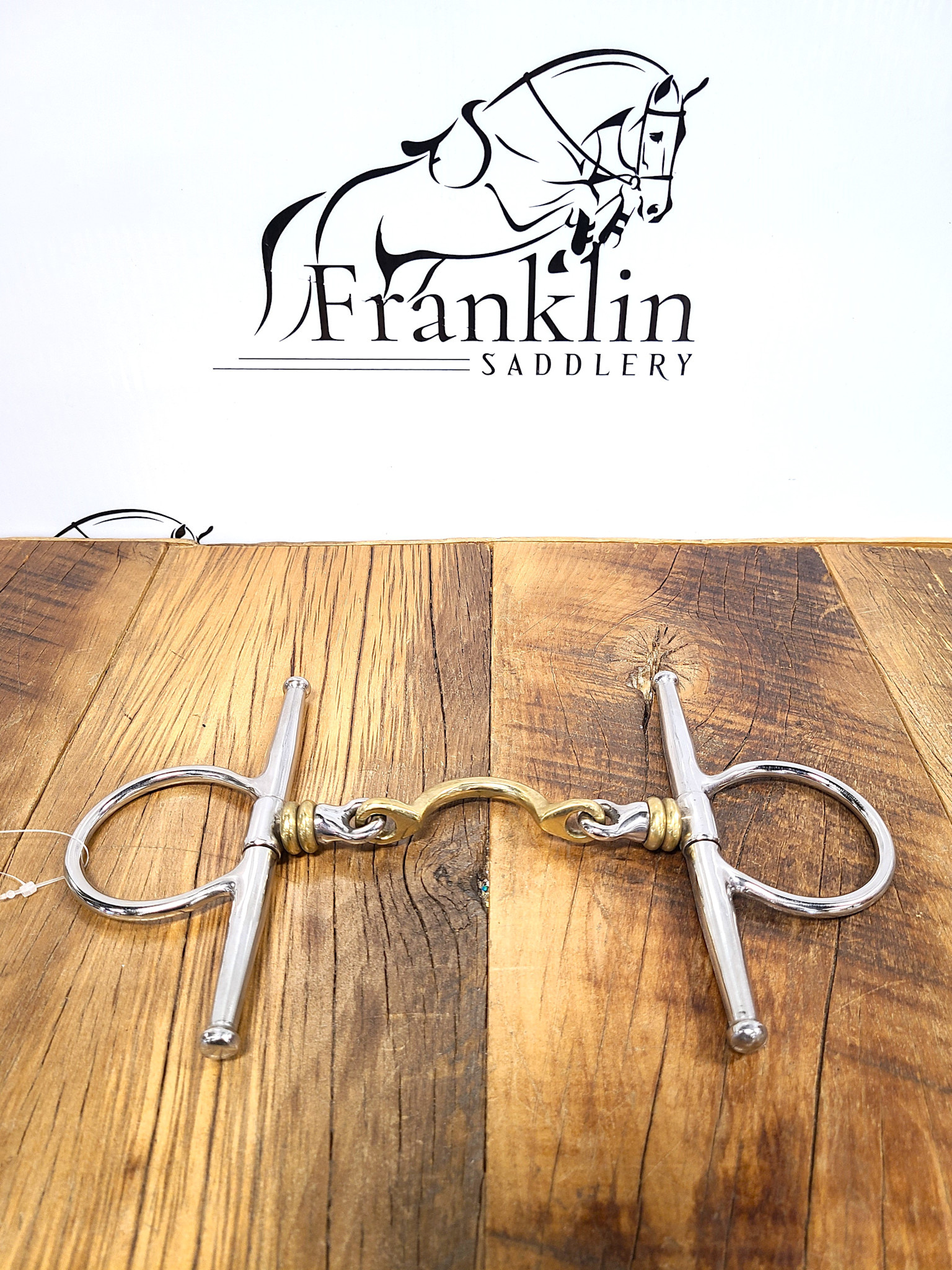 Jump In' Full Cheek French Link High Port with Rollers Bit - Franklin ...