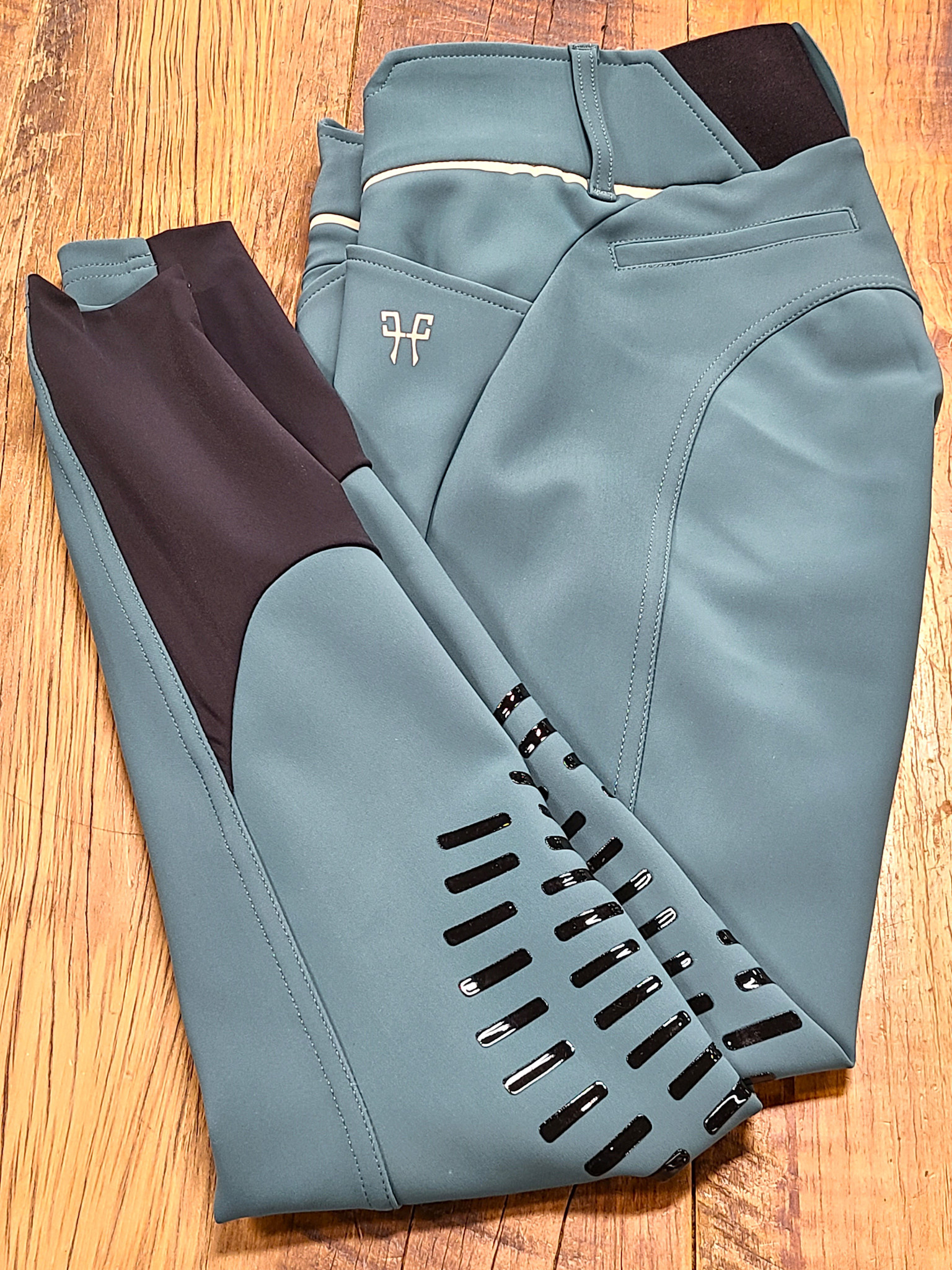 Horse Pilot X-Design Women's Breeches Balsam Green - Franklin Saddlery