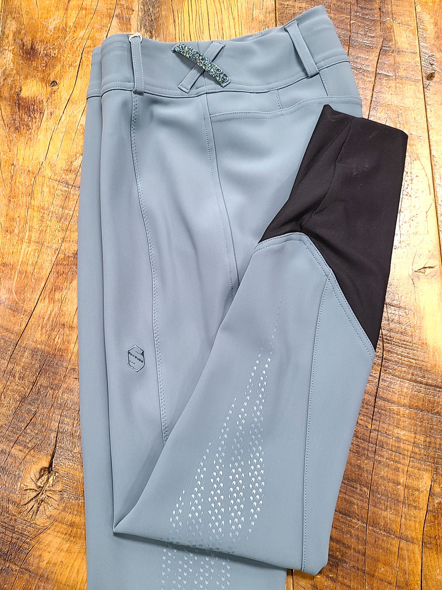 Samshield Tessa Knee Grip Breech Stormy Sea - Franklin Saddlery