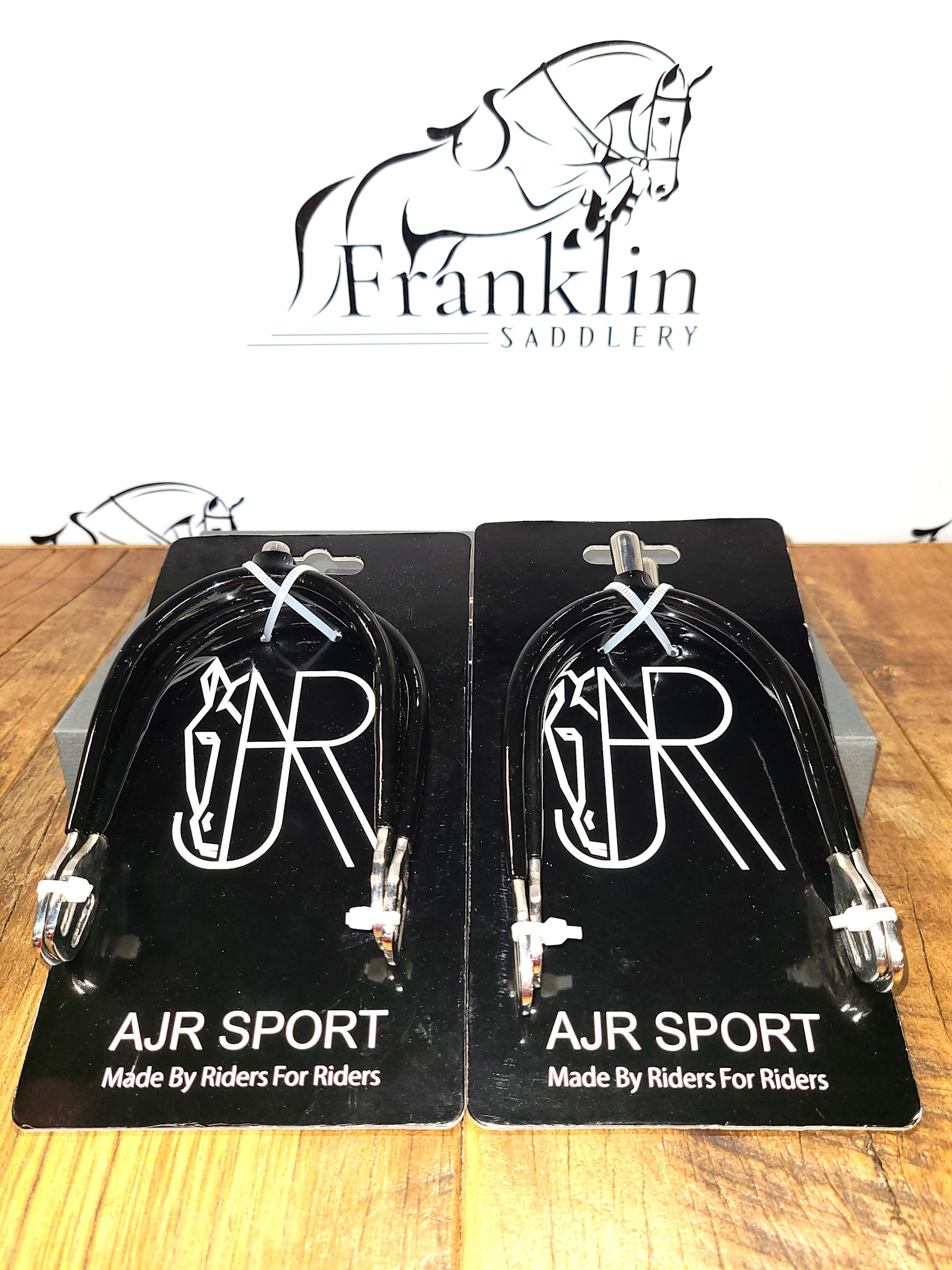 AJR Sport Rubber Grip Round End Spur - Franklin Saddlery