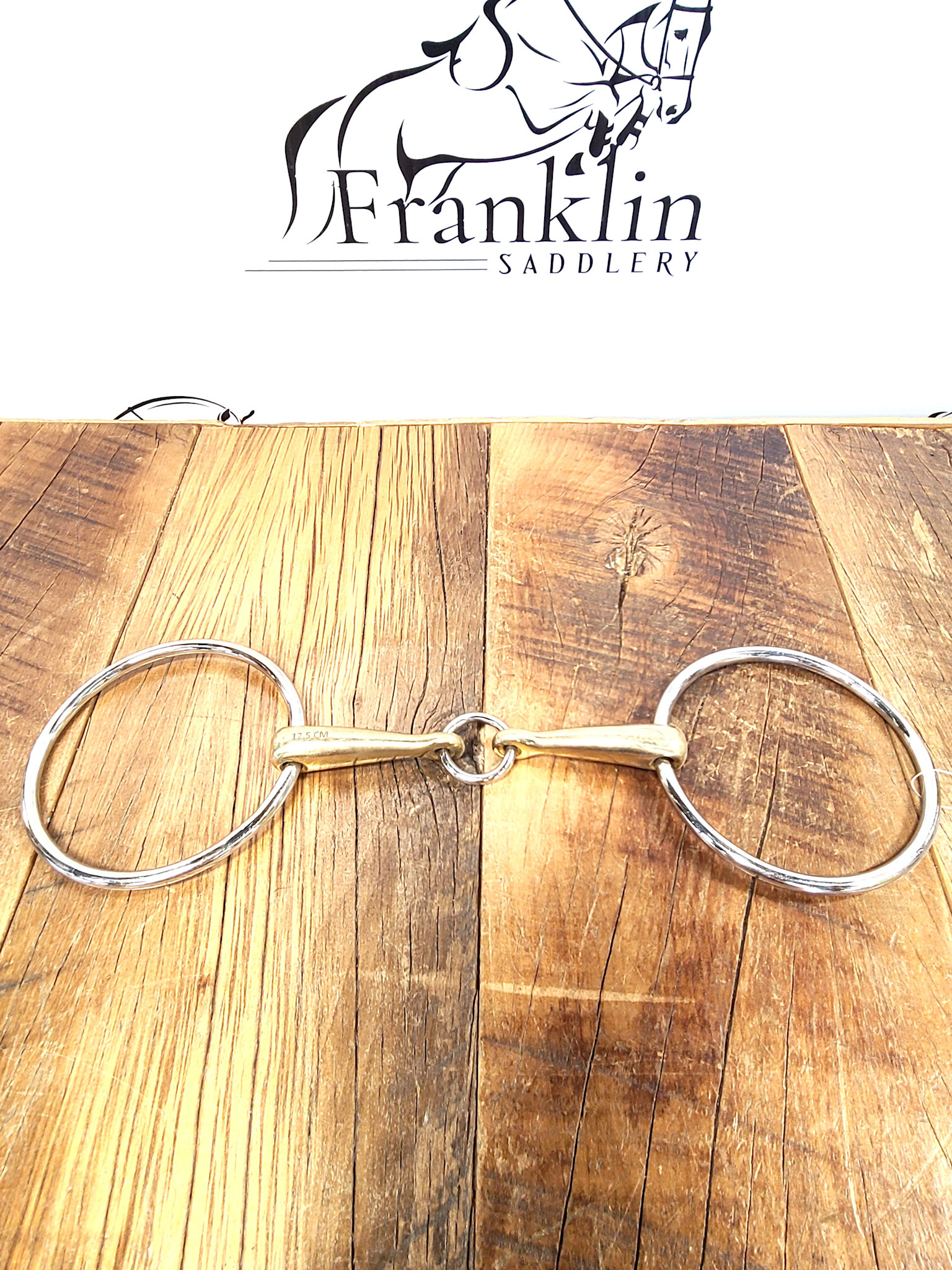 Jump In Loose Ring French Link Bit with Central Ring 125mm/5 ...