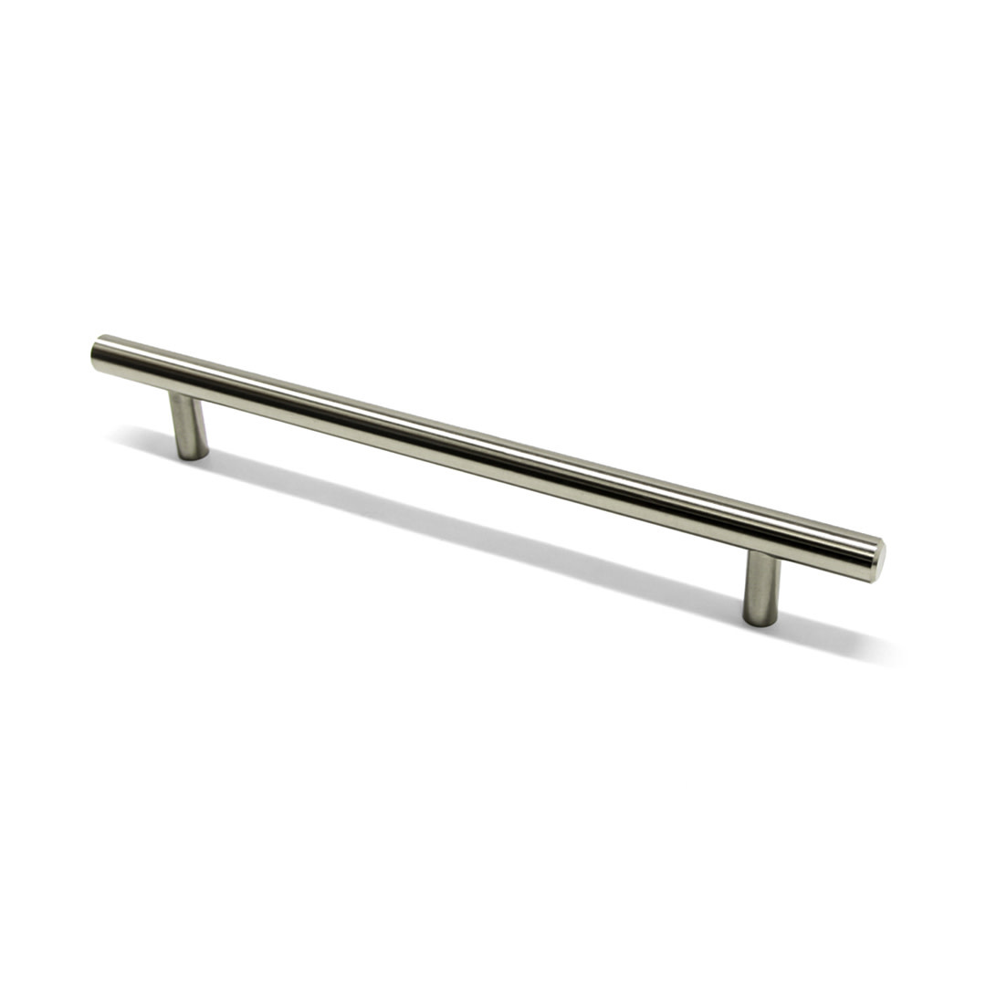 Marathon Hardware Hardware Bar Pull Brushed Satin Nickel - 7 9/16 in ...