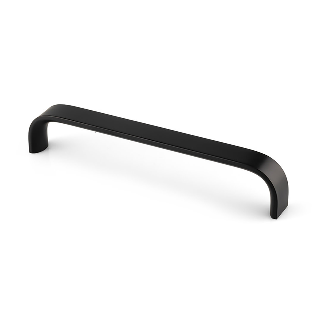 Sense Mini Pull Matte Black - 6 1/4 in - Handles & More Hardware Ltd.