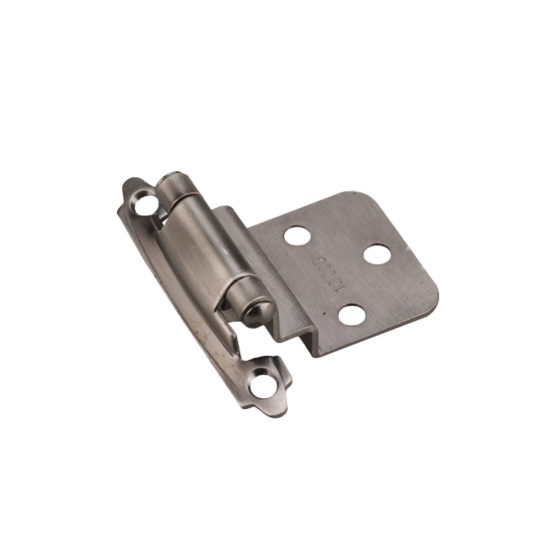 Richelieu Face Frame 3/8 in Inset Hinge - Antique Nickel - Handles ...
