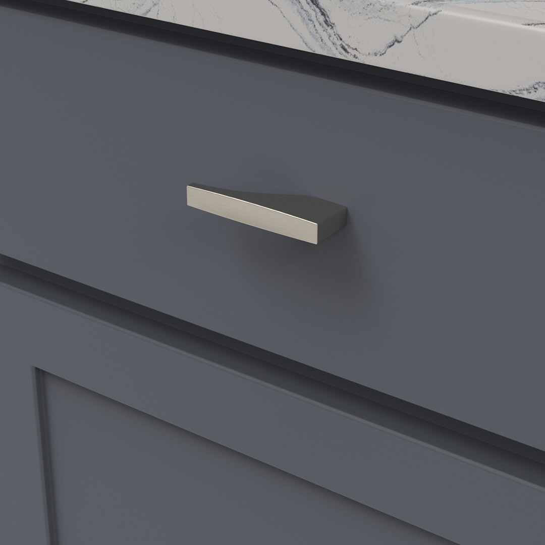 Channel Bauhaus Knob Matte Black - 3 in - Handles & More Hardware Ltd.