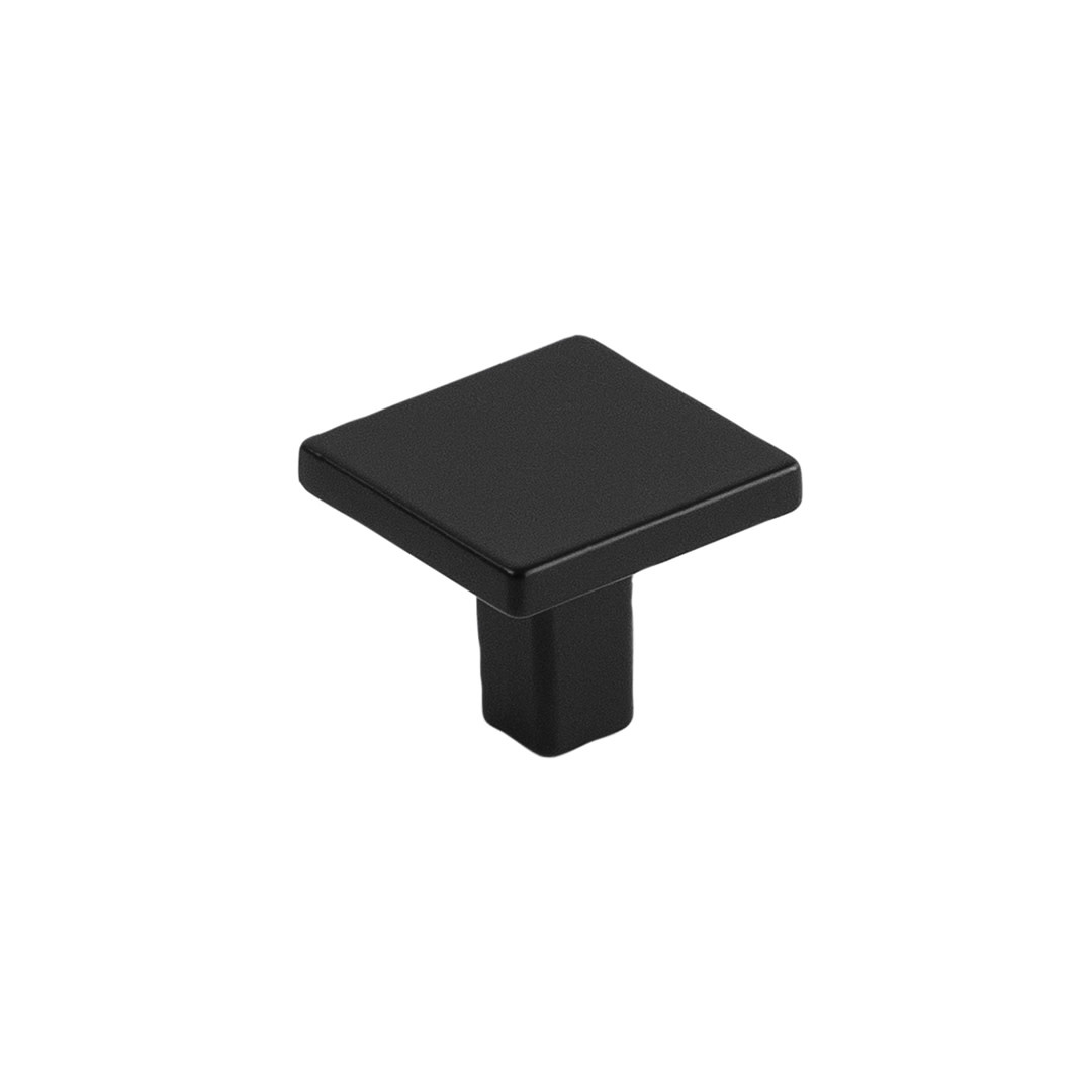 1" Square SoHo Knob Matte Black SMH-CP4416-MB | atelier-yuwa.ciao.jp