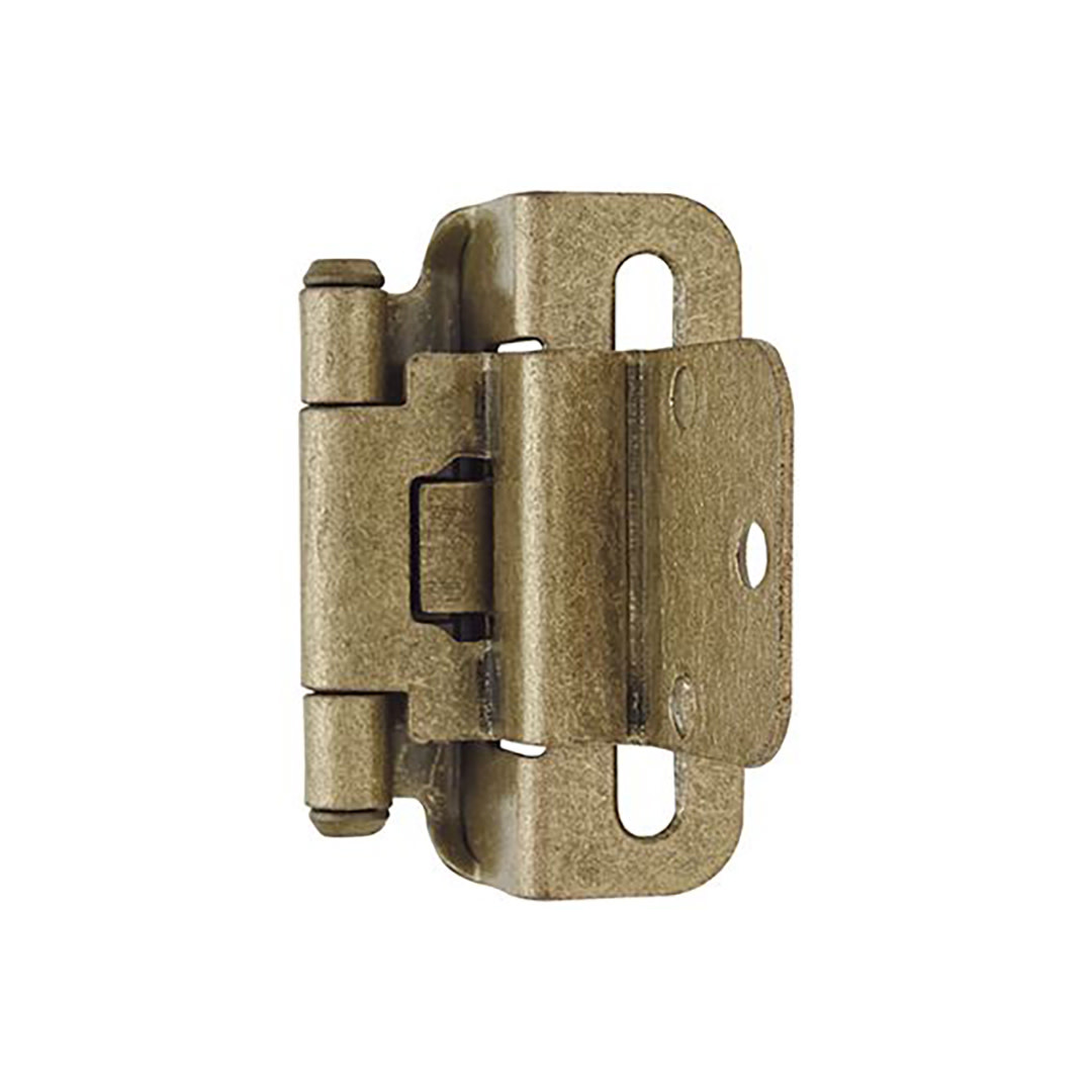 Amerock Face Frame 3/8 in Inset Hinge - Burnished Brass - Handles ...