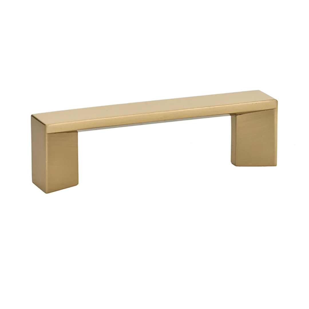 Trinity Pull Satin Brass - 3 in - Handles & More Hardware Ltd.