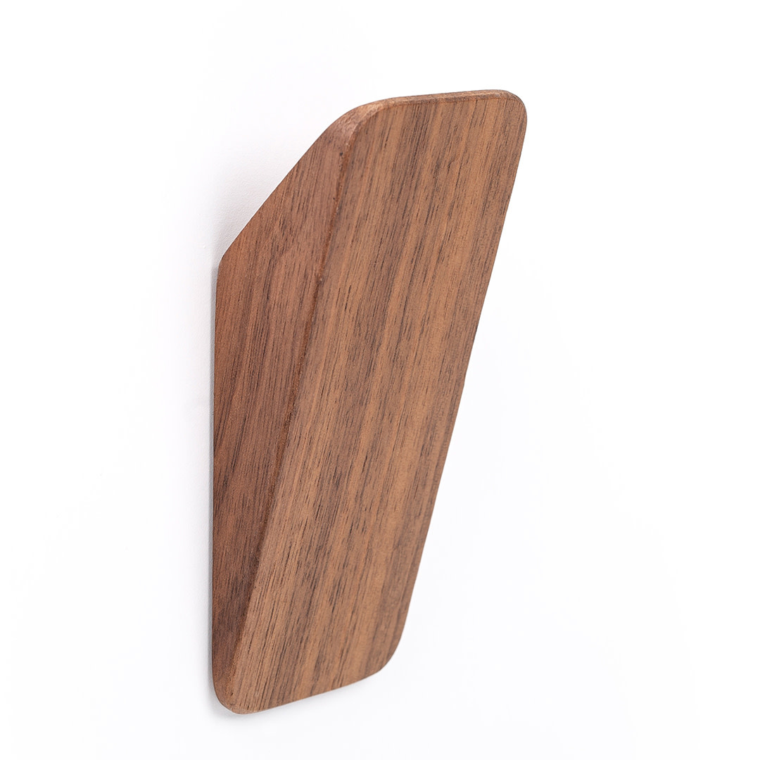 Switch Hook Walnut - 3 3/4 in - Handles & More Hardware Ltd.