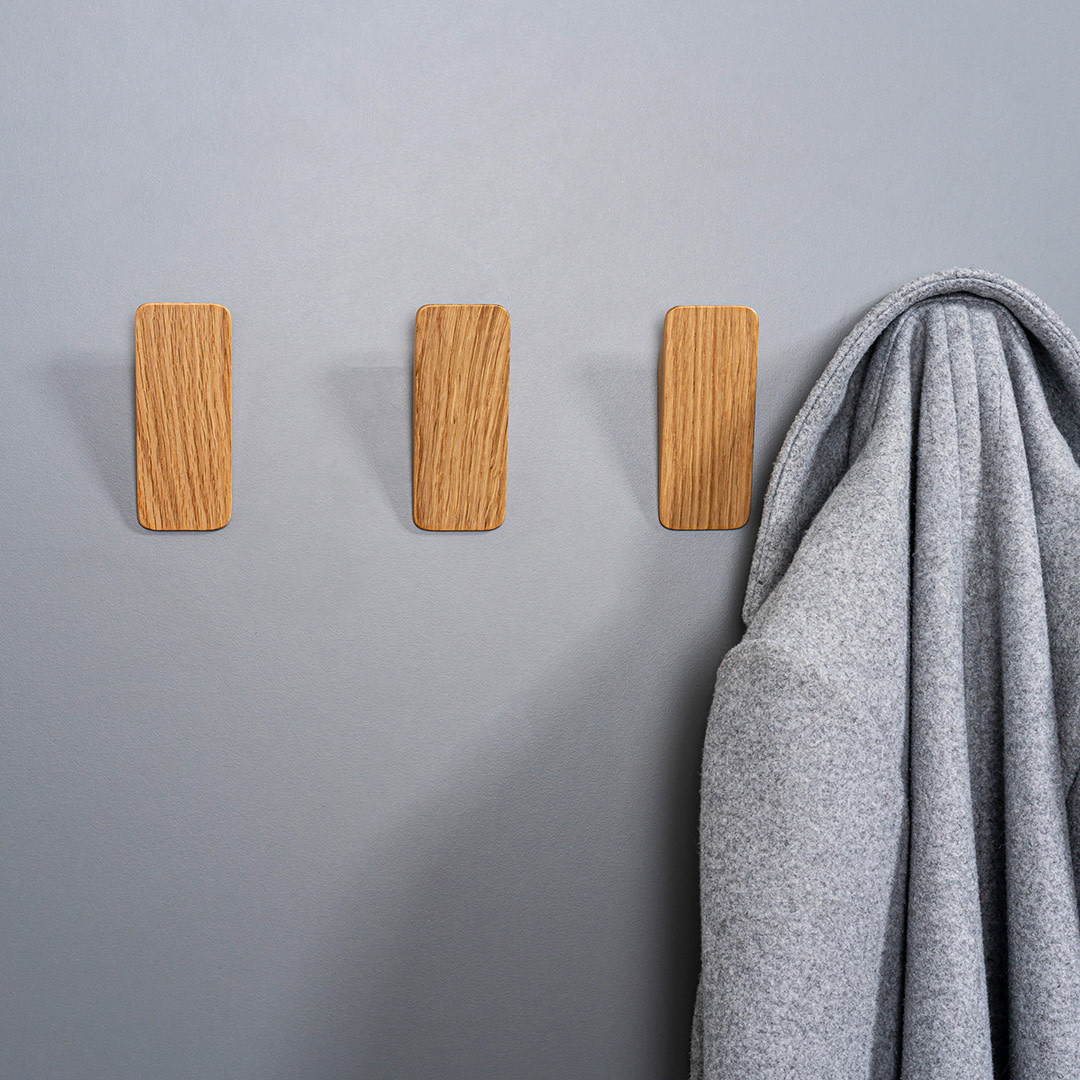 Switch Hook Oak - 3 3/4 in - Handles & More Hardware Ltd.