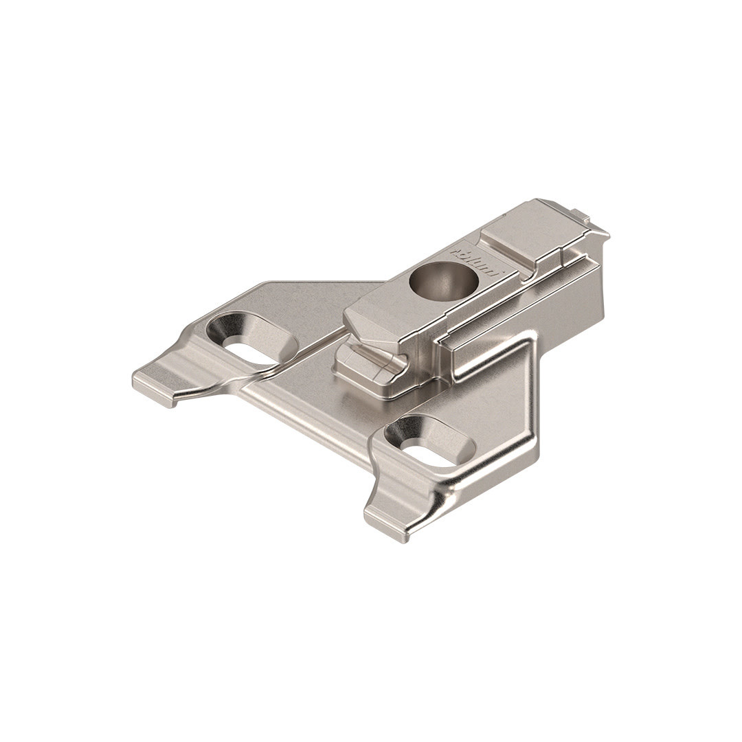 Blum Face Frame Adapter Plate Off-center Mount 3 mm Screw-on - Handles ...
