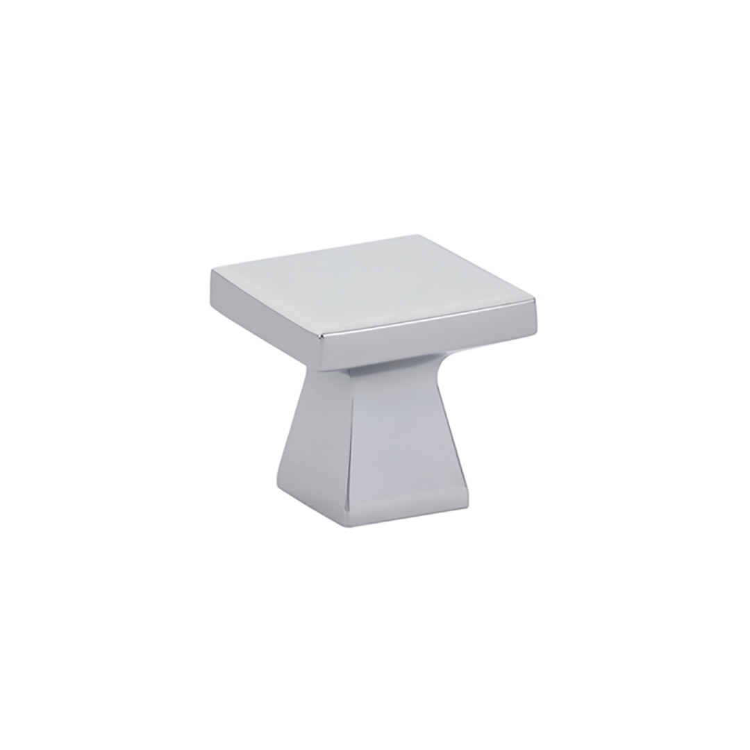 Podium Knob Polished Chrome - 1 1/4 in - Handles & More Hardware Ltd.