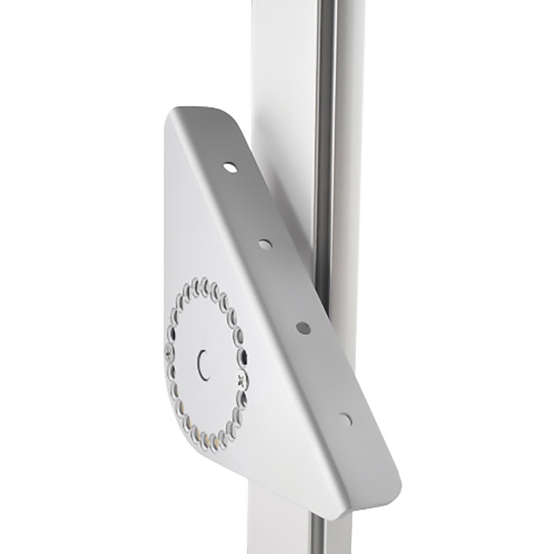 Slim Angled Shelf Bracket Anodized Matte - Handles & More Hardware Ltd.