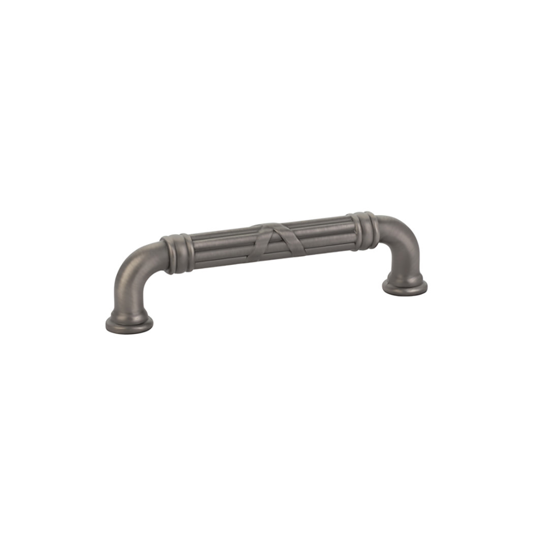 Ribbon & Reed Pull Pewter - 4 in - Handles & More Hardware Ltd.
