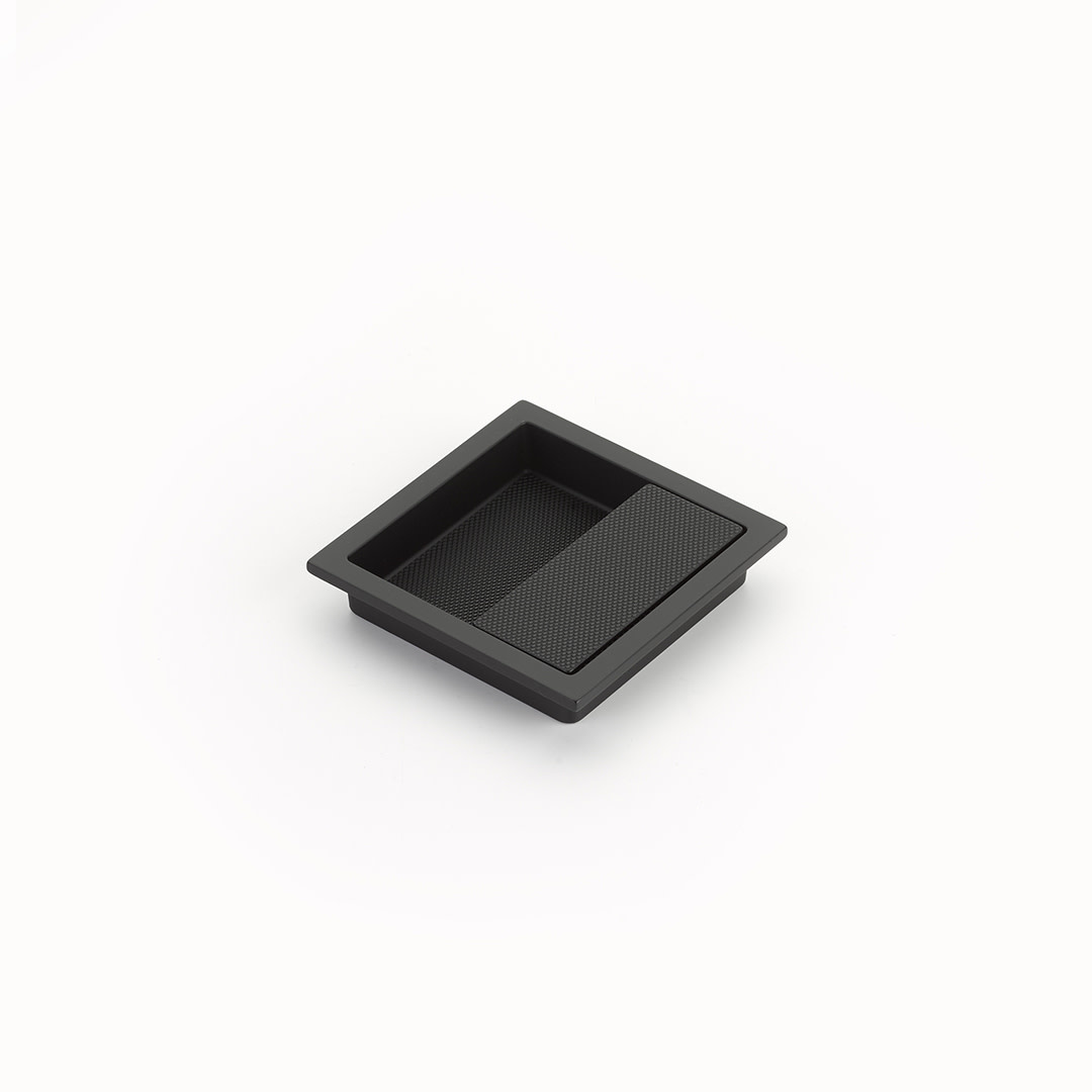 MODO Tab Recessed Pull Matte Black - 3 7/8 in - Handles & More Hardware ...