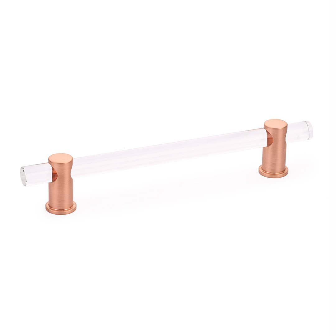 Lumiere Pull Clear Acrylic - 6 in - Handles & More Hardware Ltd.