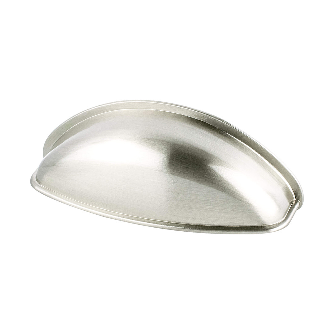 Euro Moderno Cup Pull Brushed Nickel - 2 1/2 in - Handles & More ...