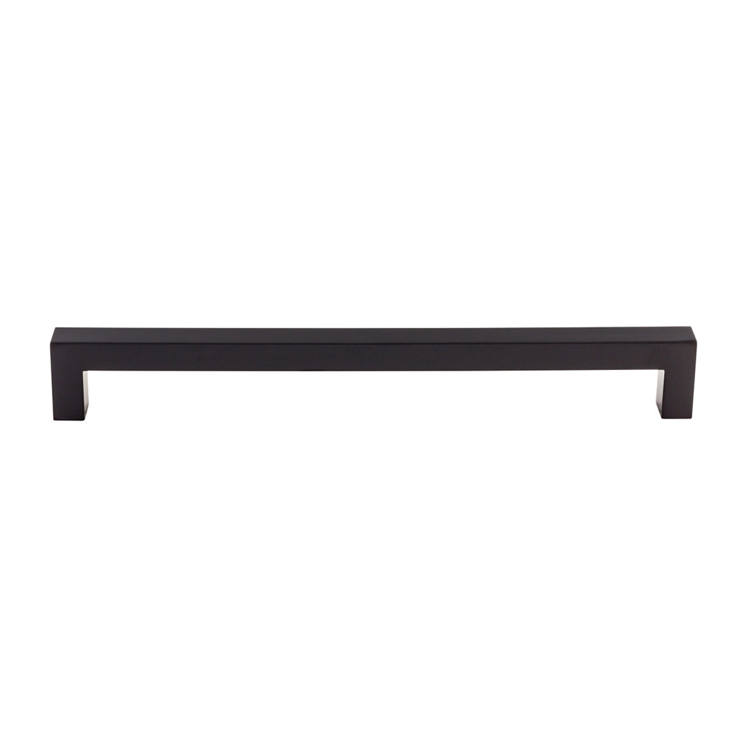 Square Bar Appliance Pull Flat Black - 18 in - Handles & More Hardware Ltd.