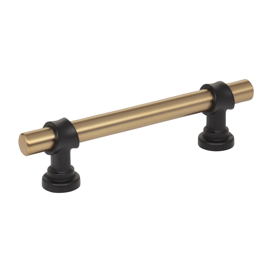 Bit Pull Honey Bronze & Flat Black - 3 3/4 in - Handles & More Hardware ...