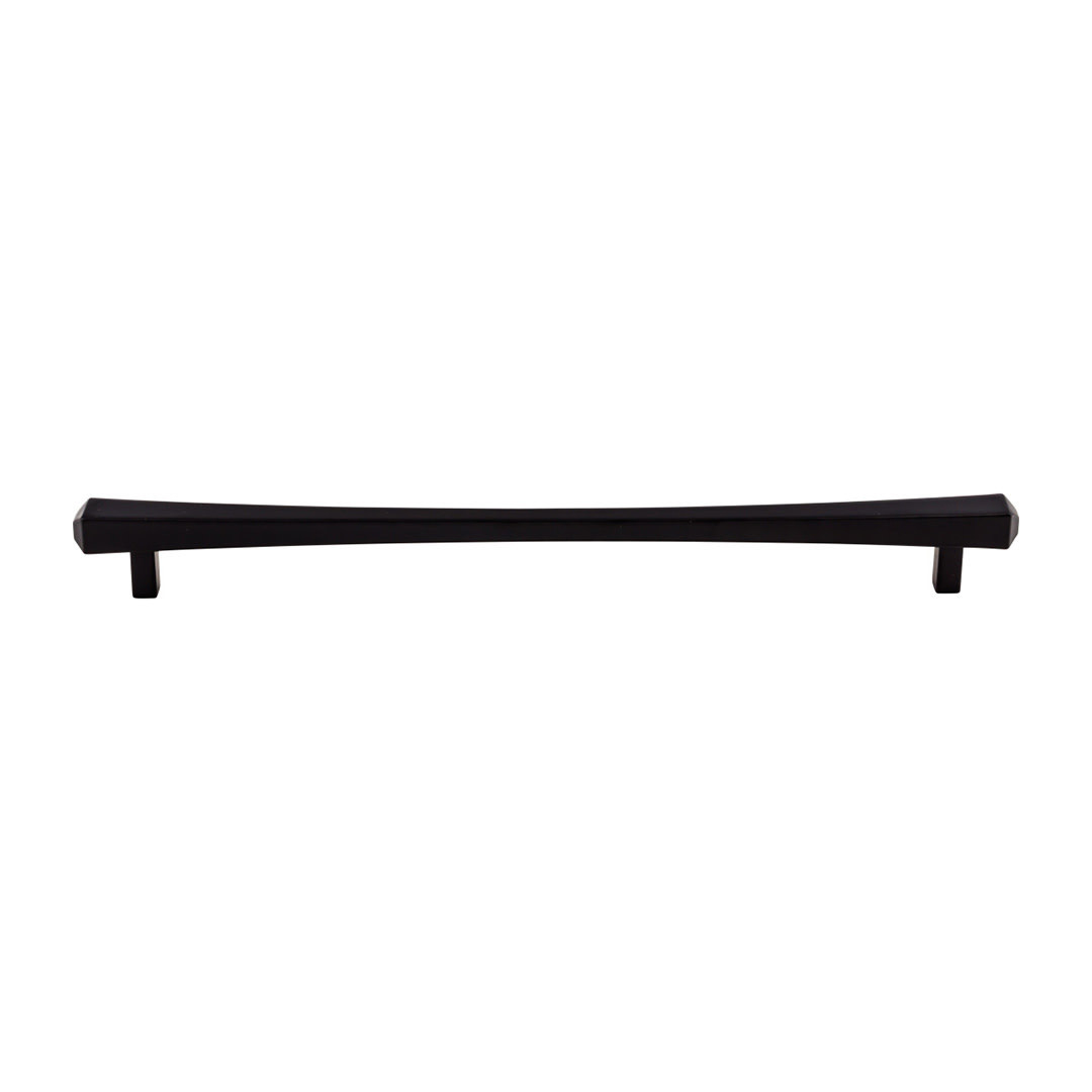 Juliet Pull Flat Black - 12 in - Handles & More Hardware Ltd.