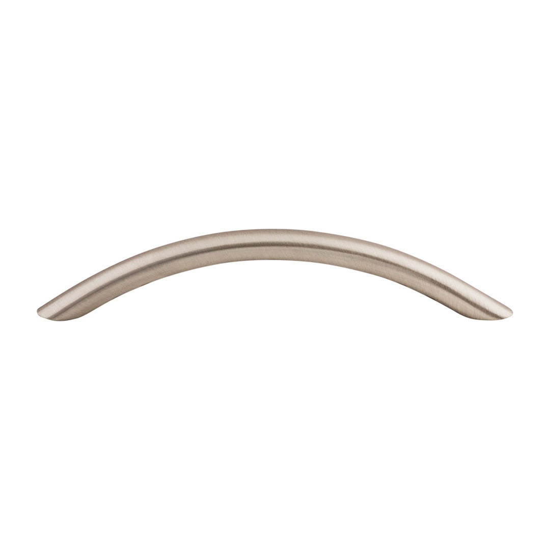 Curved Pull Brushed Satin Nickel - 5 1/16 in - Handles & More Hardware Ltd.