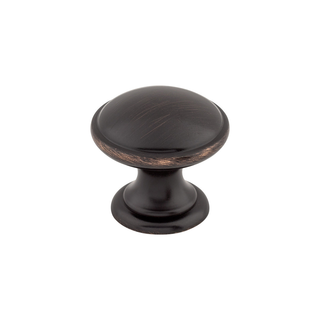 Rounded Knob Tuscan Bronze - 1 1/4 in - Handles & More Hardware Ltd.