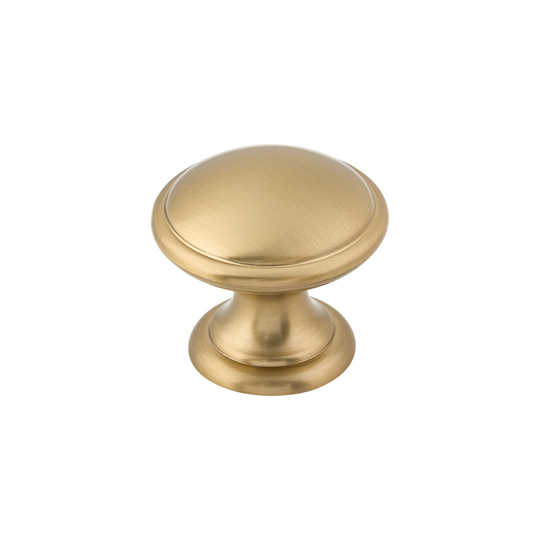 Rounded Knob Honey Bronze - 1 1/4 in - Handles & More Hardware Ltd.