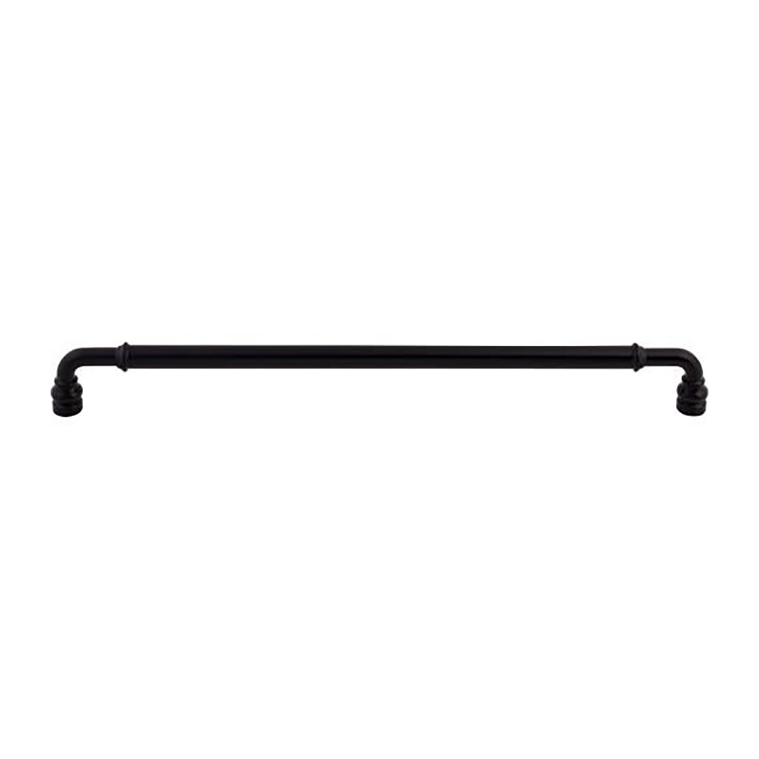 Brixton Pull Flat Black - 12 in - Handles & More Hardware Ltd.