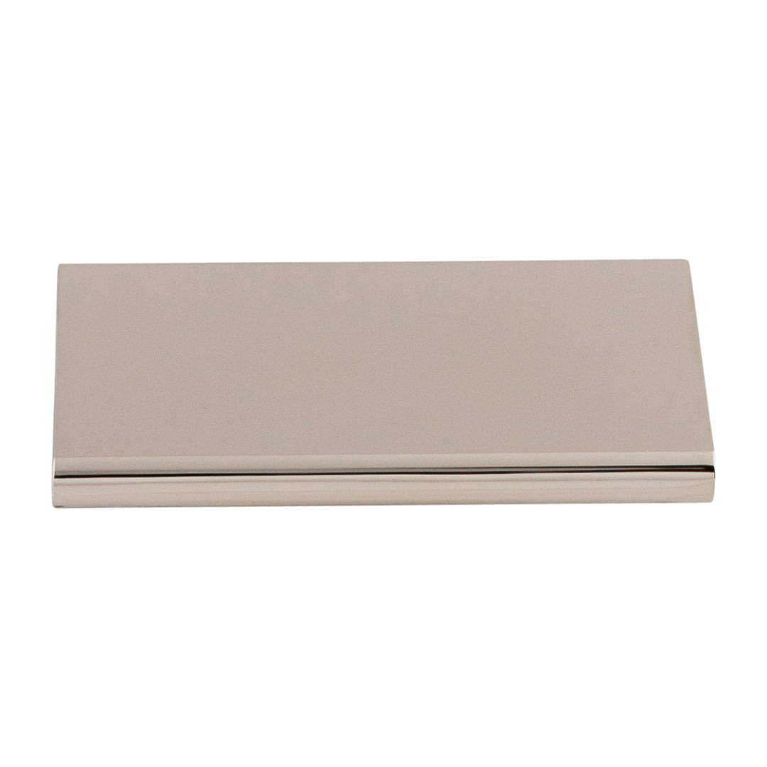 Europa Tab Pull Polished Nickel - 2 in - Handles & More Hardware Ltd.