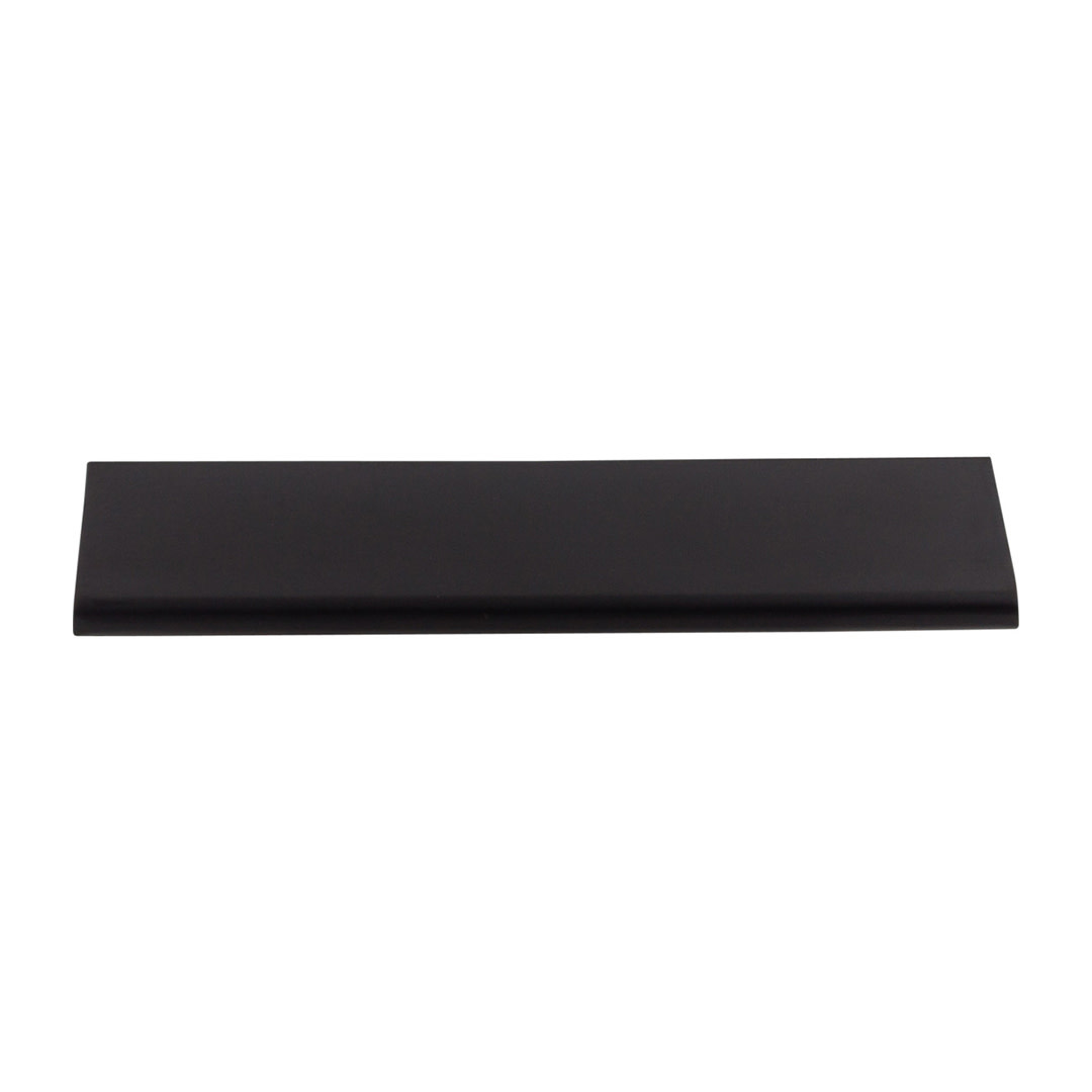 Europa Tab Pull Flat Black - 5 in - Handles & More Hardware Ltd.