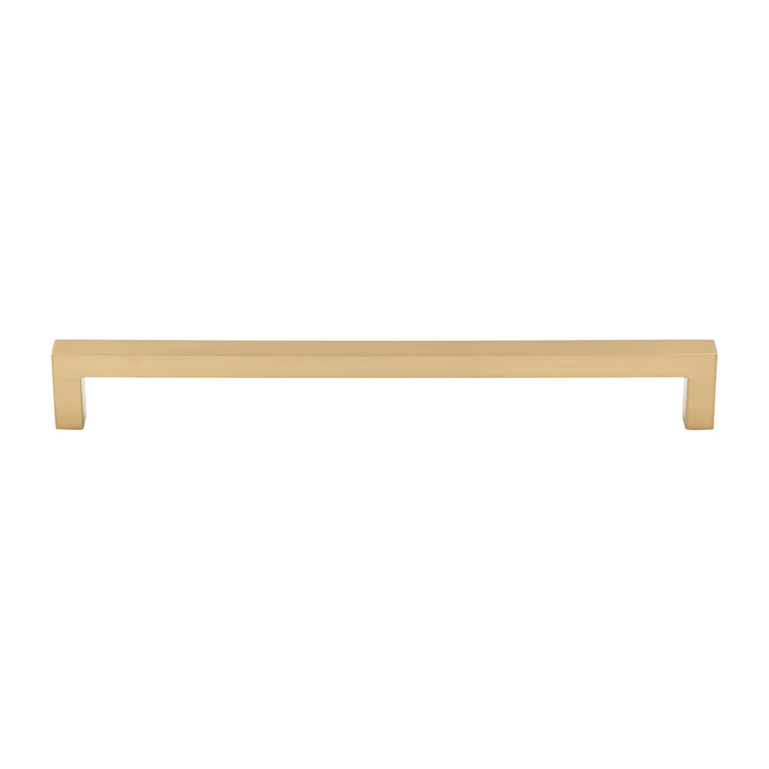 Square Bar Pull Honey Bronze - 8 13/16 in - Handles & More Hardware Ltd.