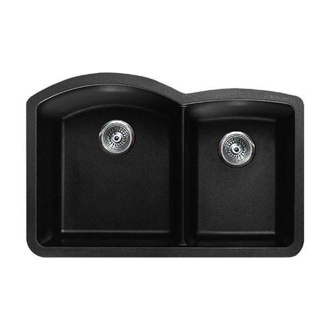 VERTU - CL Black NuGranite™ Kitchen Sink - Handles & More Hardware Ltd.