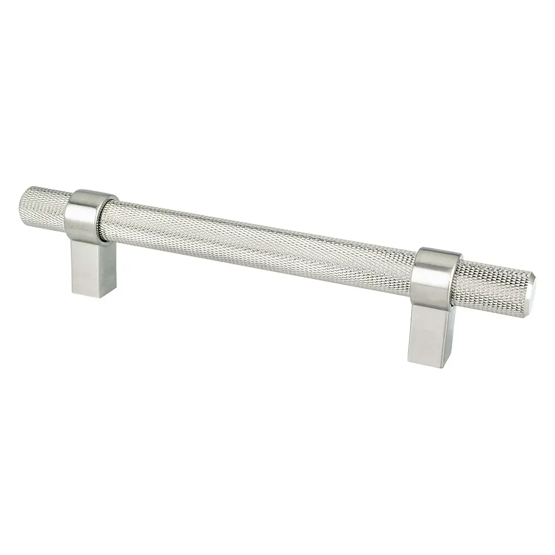 Radial Reign Knurled Pull Brushed Nickel - 5 in - Handles & More ...