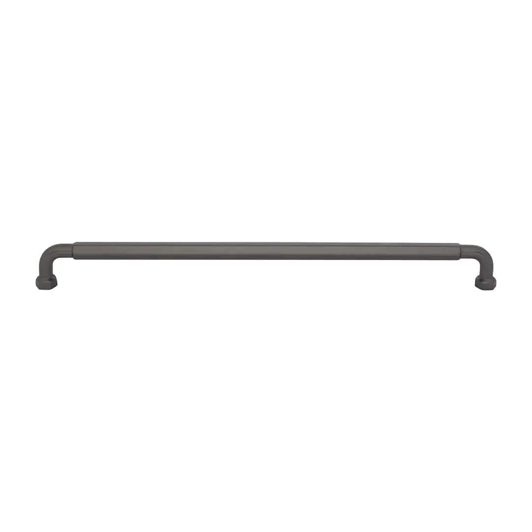 Dustin Pull Ash Gray - 12 in - Handles & More Hardware Ltd.