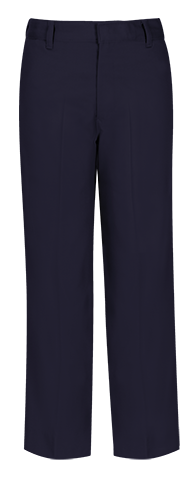 Flat Front Men's Pant - Polos and Plaids Uniform Shoppe