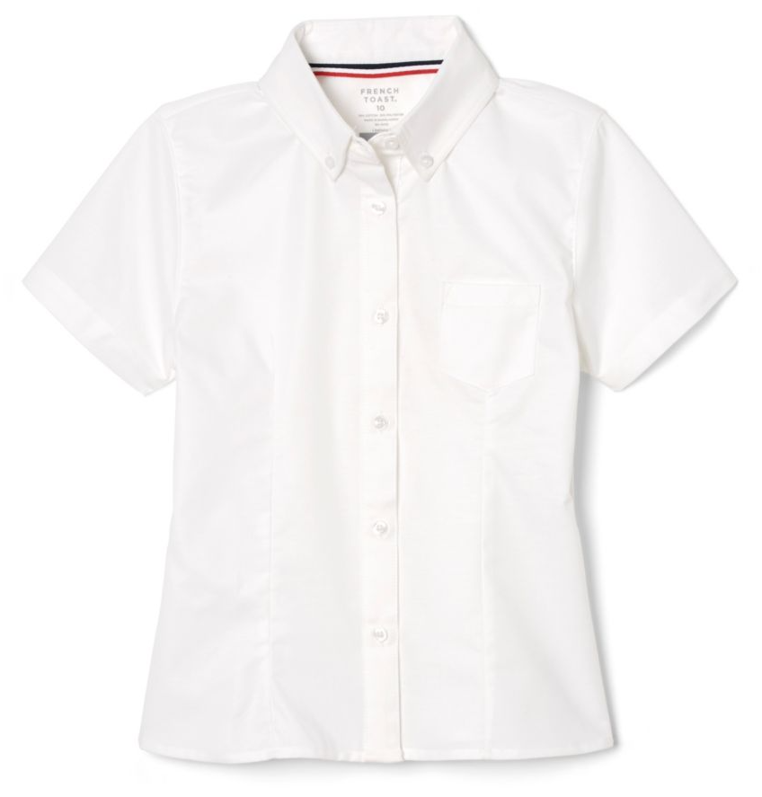 Womens Oxford White - Polos and Plaids Uniform Shoppe
