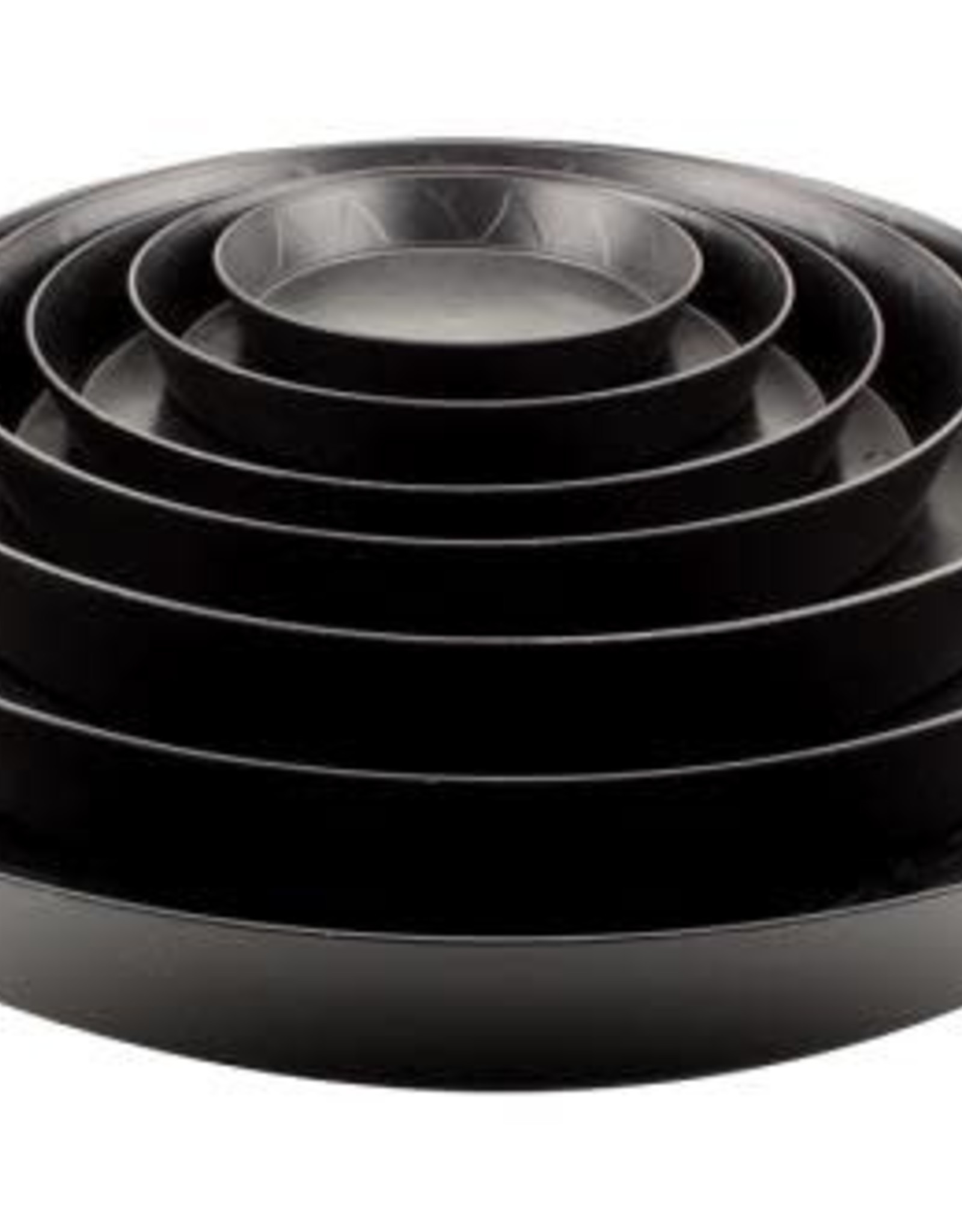 Gro Pro Heavy Duty Black Saucer - 8 in - Aroma Grow Store