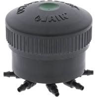 Hydro Flow Octa-Bubbler 20 GPH Per Outlet - Green Extra High Flow ...