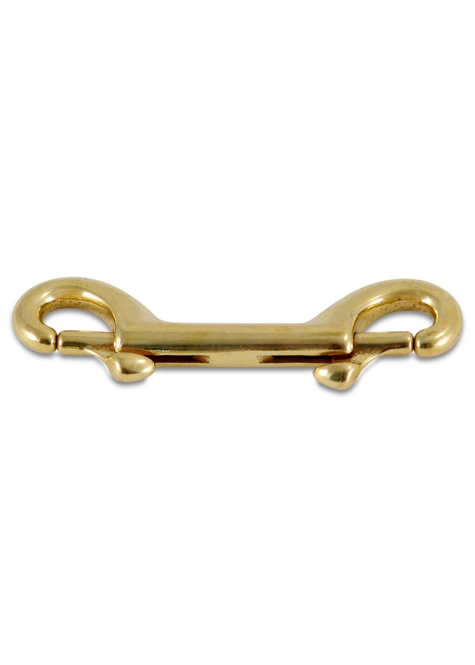 Brass Double End Snap - RIDE