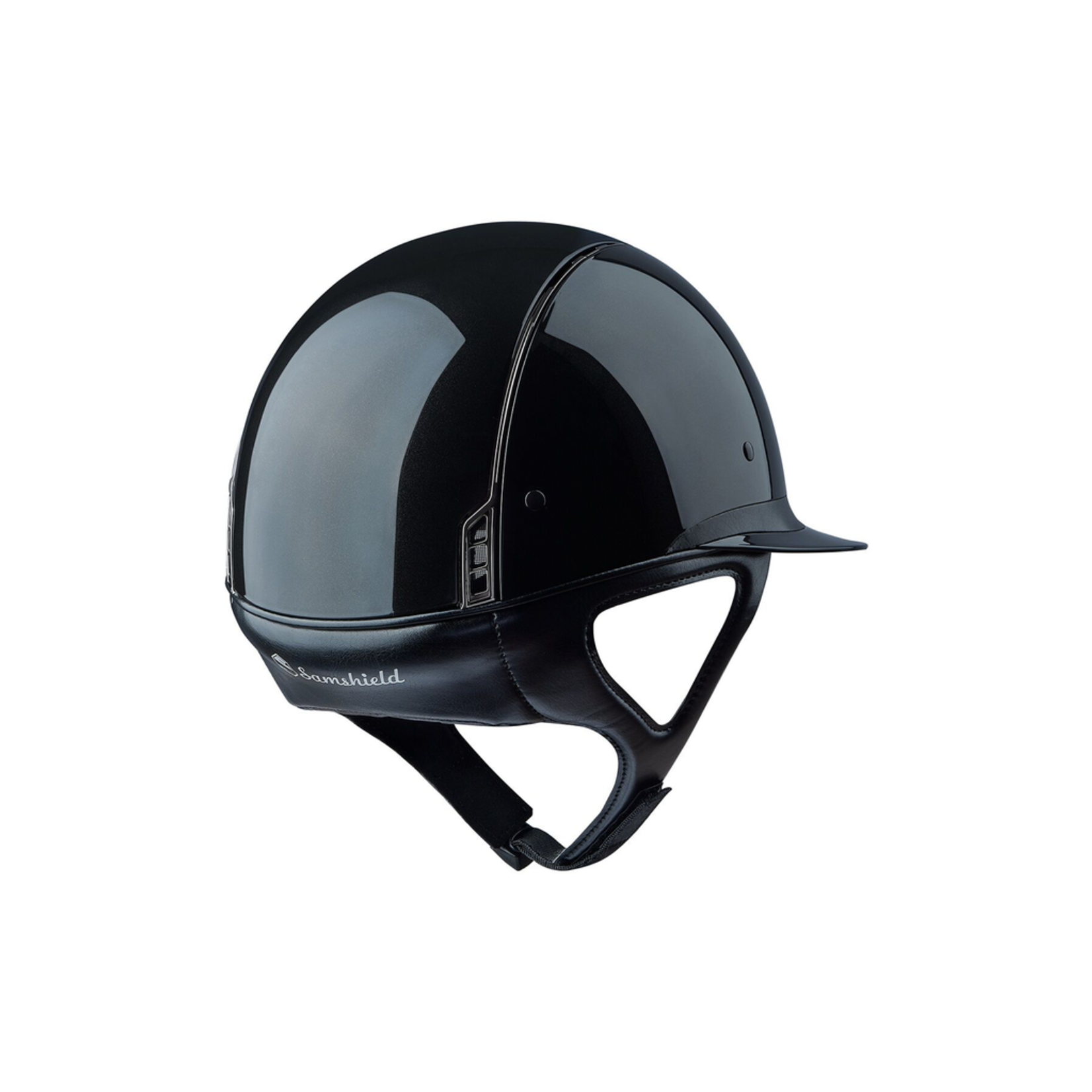 Samshield 1.0 Samshield Miss Shield Shadow Glossy Helmet w/ Black ...