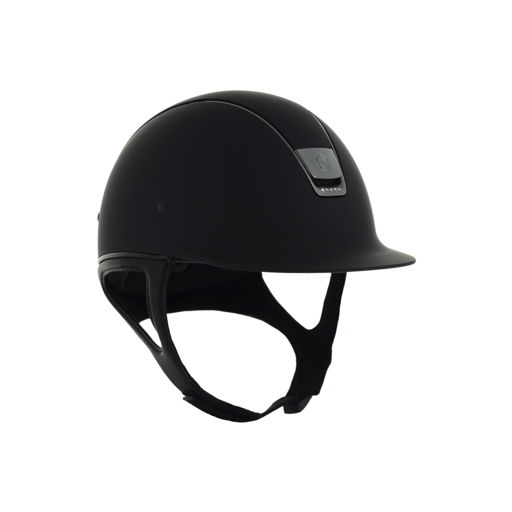 Samshield ShadowMatt Helmet w/5 Front Swarovski Crystals w/Titanium ...